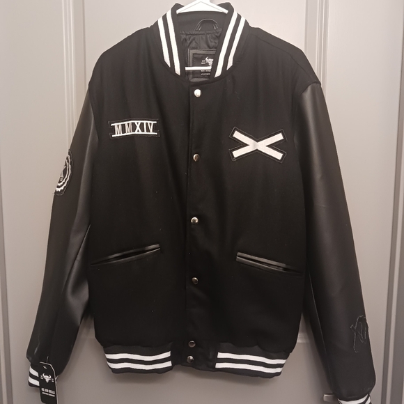 Ox Bulls | Jackets & Coats | Xo Weeknd Black Varsity Jacket | Poshmark